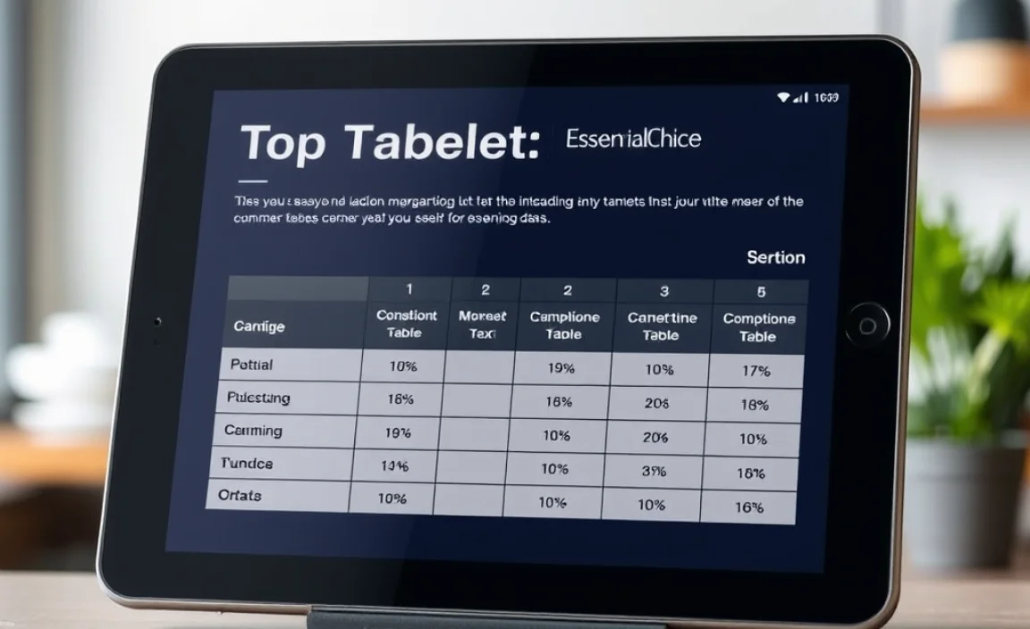 Top Tablets For Point Of Sale: Essential Choice - Tablet Zoo