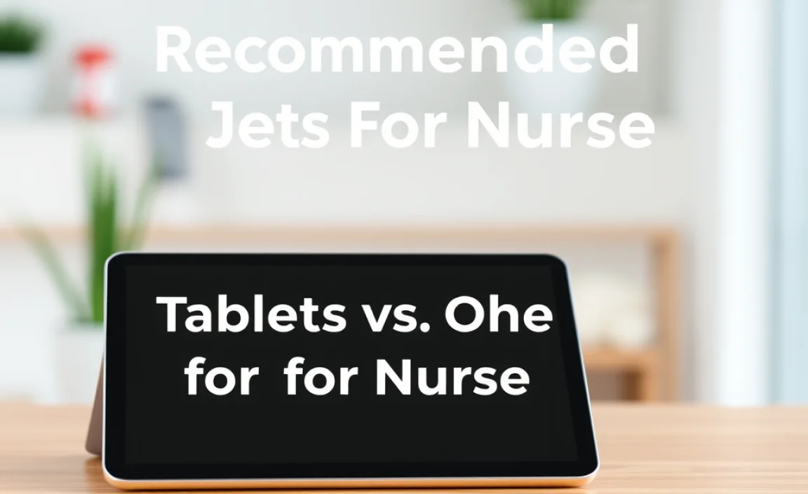 Recommended Tablets For Nurses: Essential Guide - Tablet Zoo