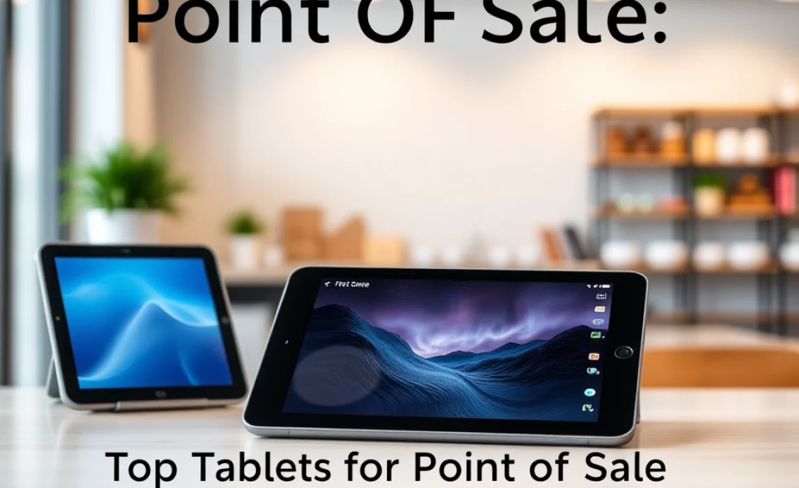 Top Tablets For Point Of Sale: Essential Choice - Tablet Zoo