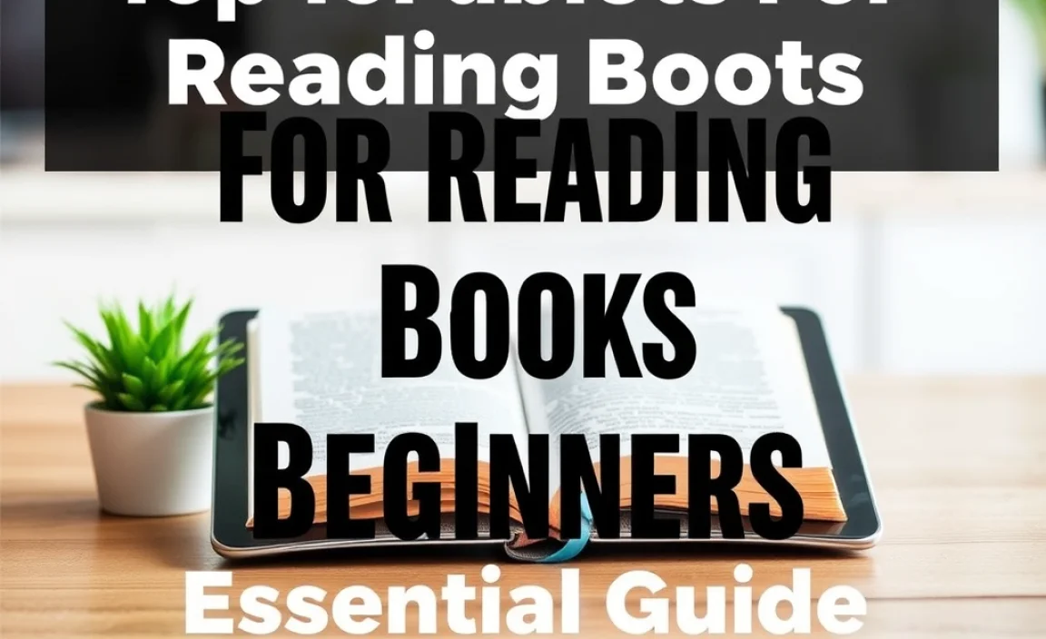 Top Tablets For Reading Books For Beginners: Essential Guide - Tablet Zoo