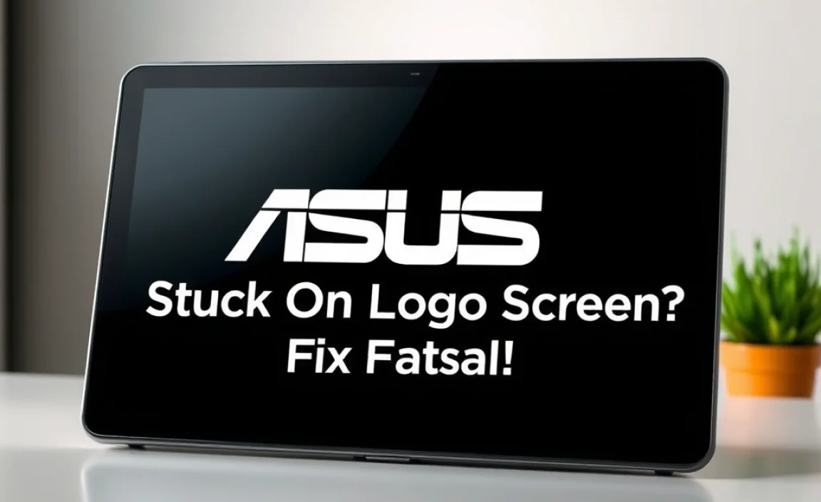 Asus Tablet Stuck On Logo Screen? Fix It Fast! - Tablet Zoo