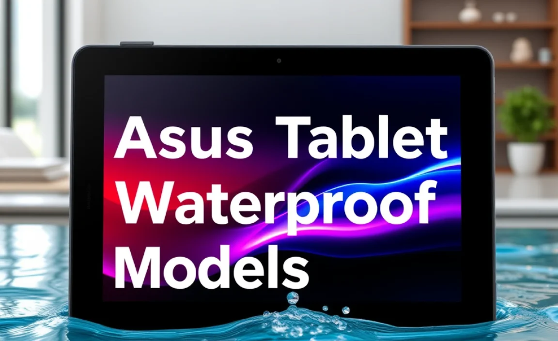 Top Asus Tablet Waterproof Models You Should Consider - Tablet Zoo