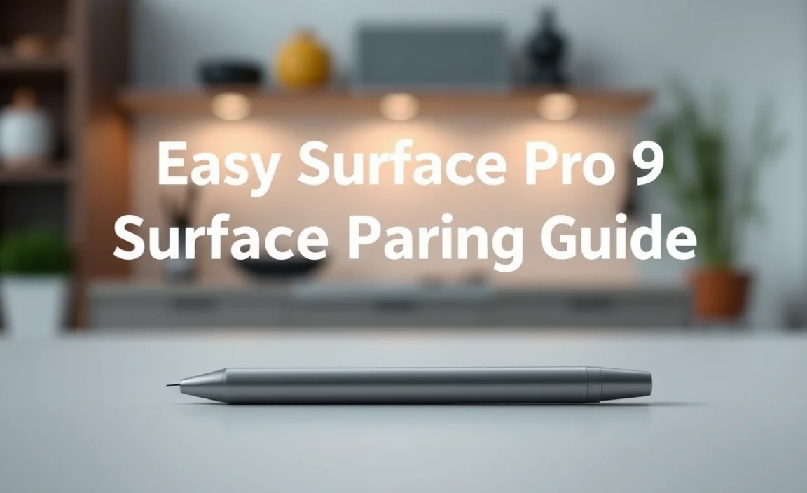 Easy Surface Pro 9 Surface Pen Pairing Guide - Tablet Zoo