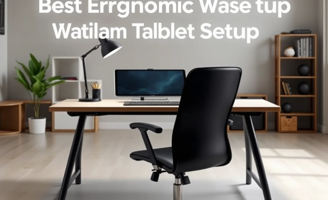 Optimize Your Space: Best Ergonomic Wacom Tablet Setup - Tablet Zoo