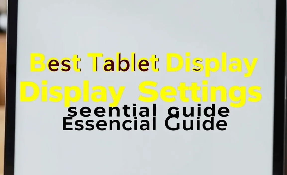 Best Tablet Display Settings: Amazon Fire Essential Guide - Tablet Zoo