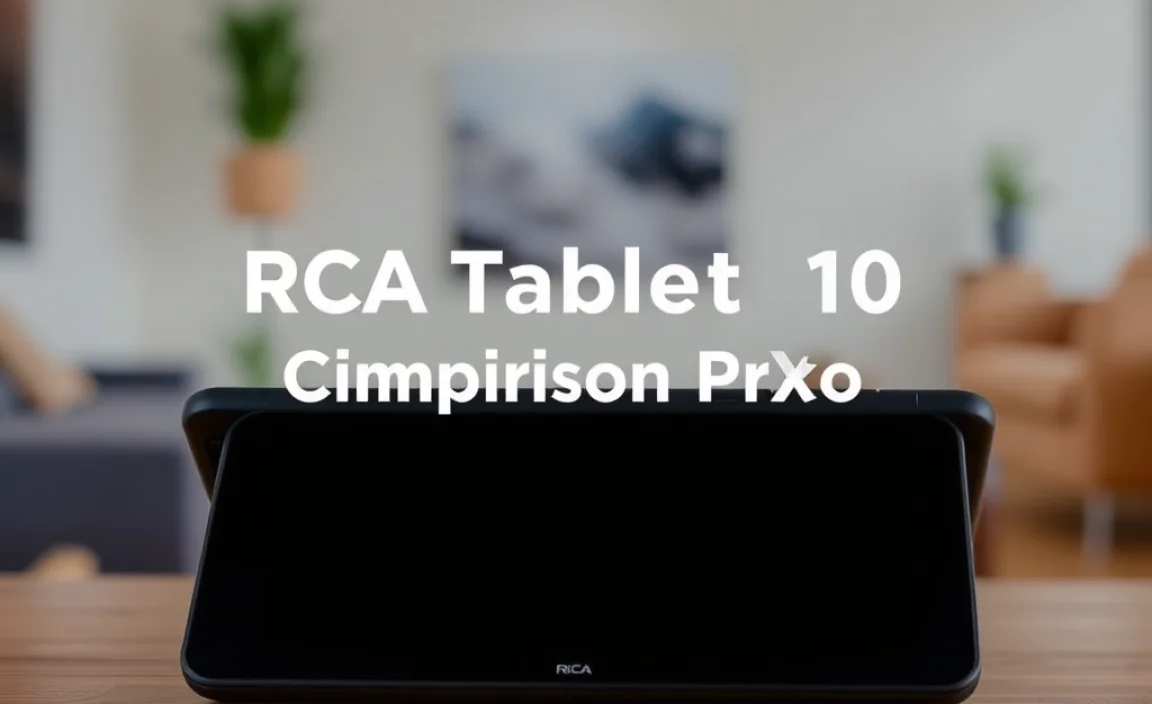 RCA Tablet 10 Viking Pro Comparison Case: Essential - Tablet Zoo