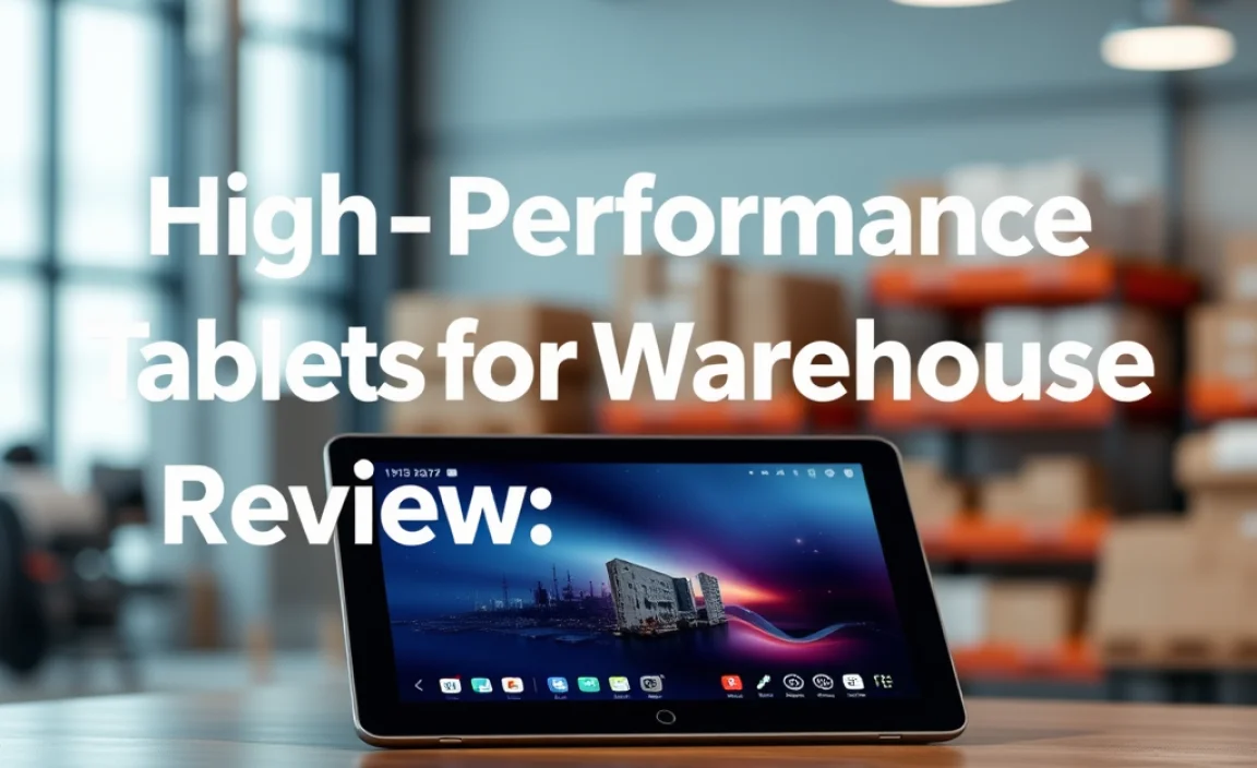 High-Performance Tablets for Warehouse Review: Essential Guide - Tablet Zoo