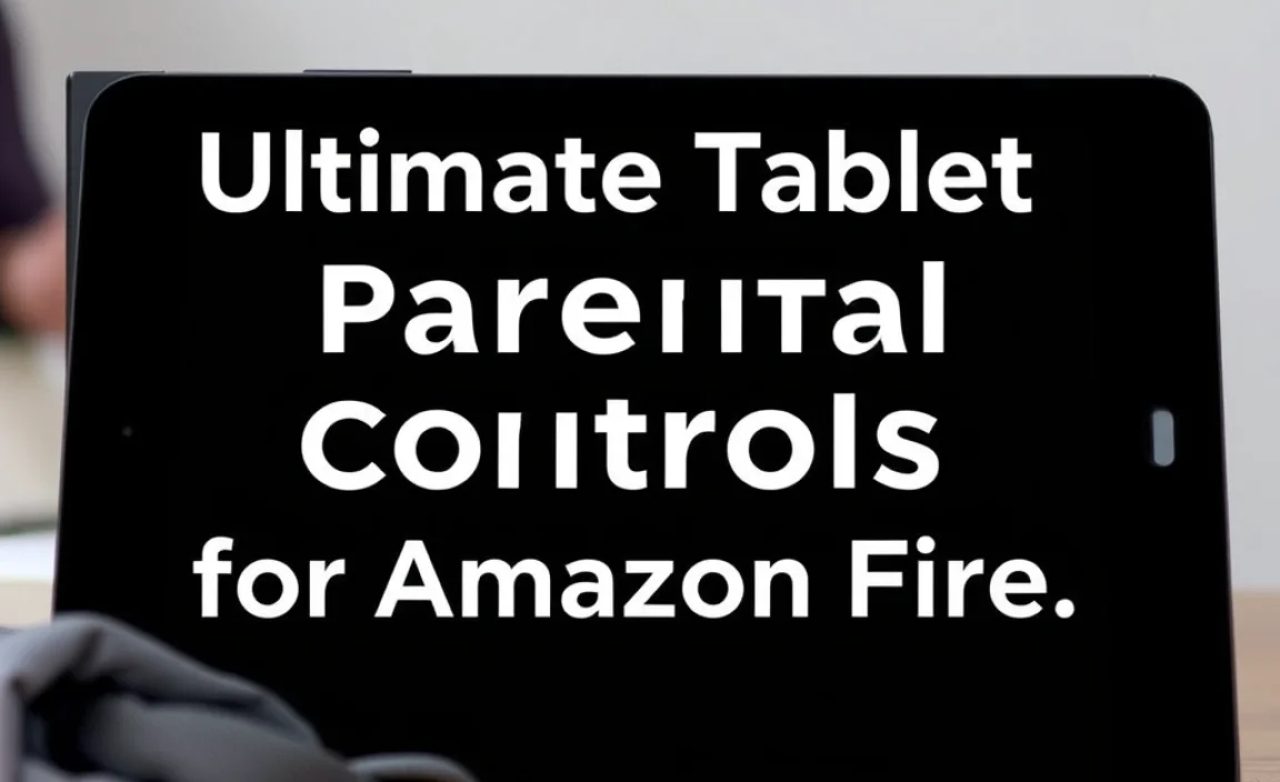 Ultimate Tablet Parental Controls: Essential Amazon Fire Guide - Tablet Zoo