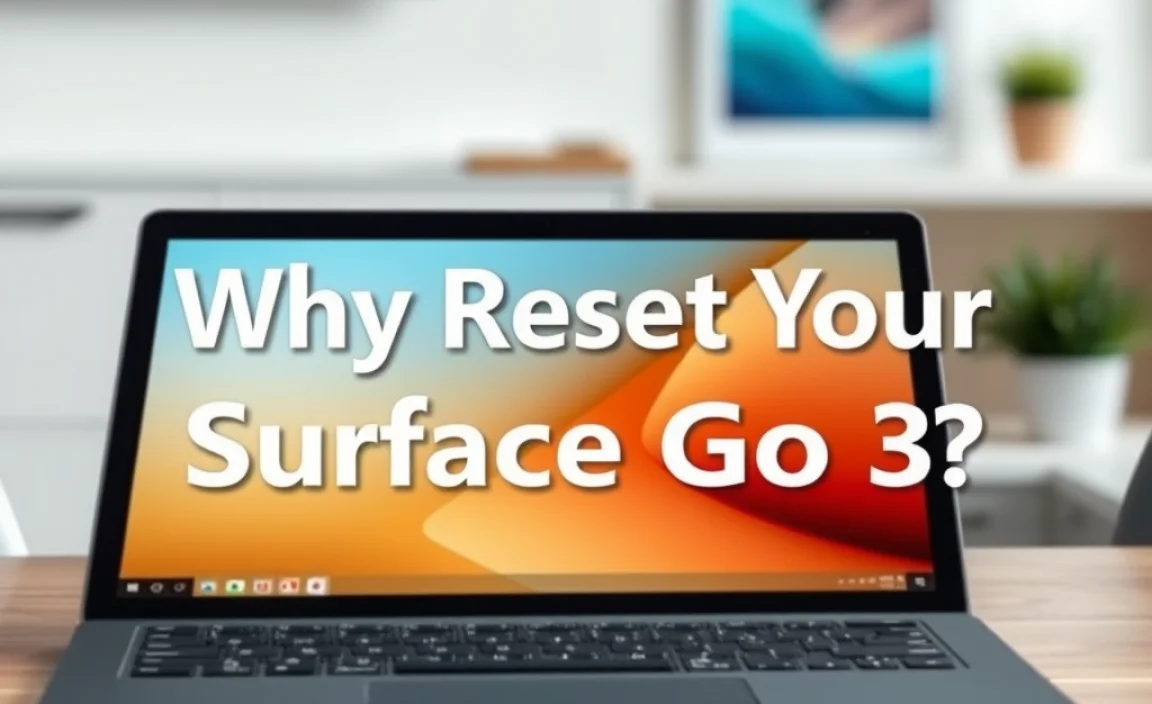 Surface Go 3 Reset: Genius Effortless Fix - Tablet Zoo