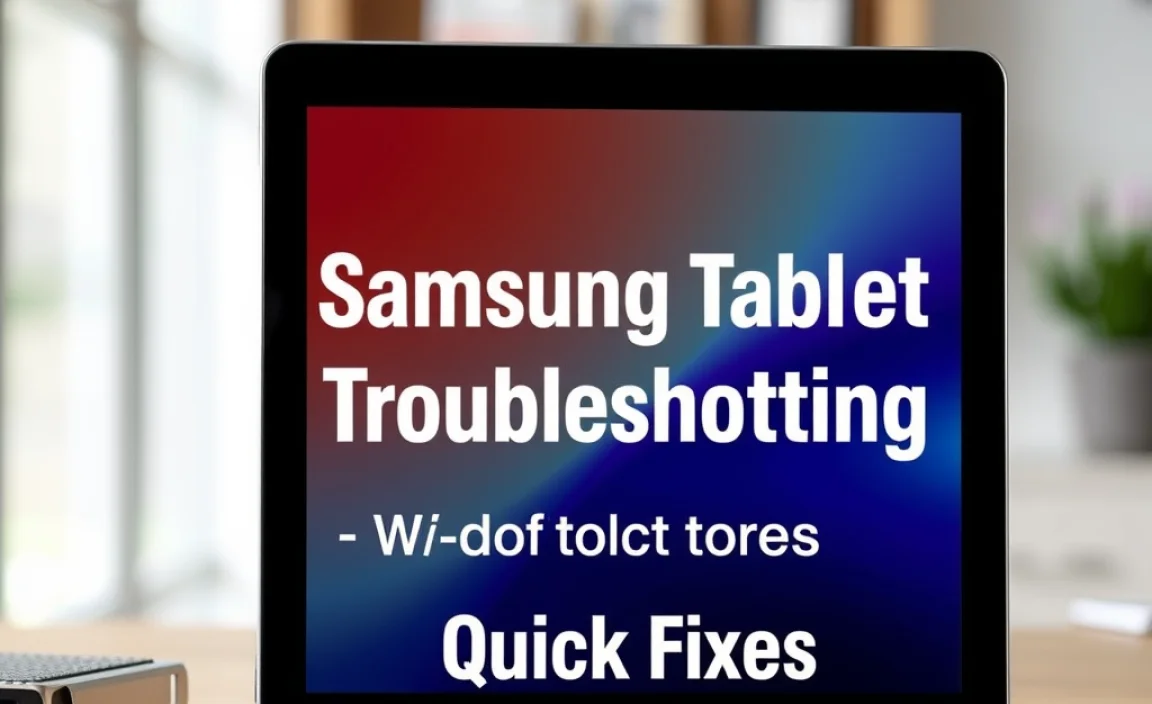 Ultimate Samsung Tablet Troubleshooting Guide: Quick Fixes - Tablet Zoo